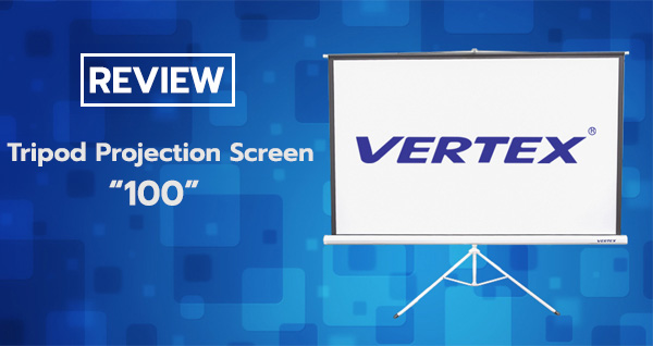 รีวิว!! Vertex Tripod Projection Screen 100 นิ้ว จอใหญ่ยักษ์ ติดตั้ง ...