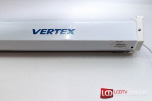 รีวิว VERTEX Tab Tension Motorized Screen จอมอเตอร์ม้วนเก็บแบบขึงตึง ...