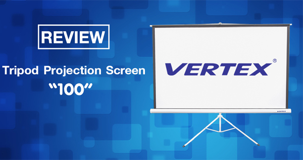 รีวิว!! Vertex Tripod Projection Screen 100 นิ้ว จอใหญ่ยักษ์ ติดตั้ง ...