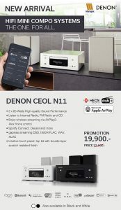 NEW!! DENON CEOL N11 ชุด HIFI MINI COMPO หนึ่งเดียวครบทุกความต้องการ ...