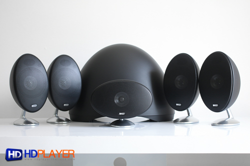 รีวิว KEF E305 โฮมเธียเตอร์ไซส์เล็ก สูตรเด็ดลำโพงรูปไข่ - LCDTVTHAILAND