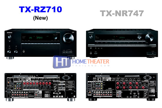 ขยับชั้นสู่ความไฮเอ็นด์กับซีรี่ส์ RZ ใหม่ !!? รีวิวควบ Onkyo TX-RZ810 & TX-RZ710 AV Receiver ...