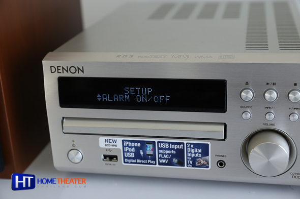 รสนิยมแห่งความเป็น Analog !!! รีวิว Denon D-M40 Mini Component System ...