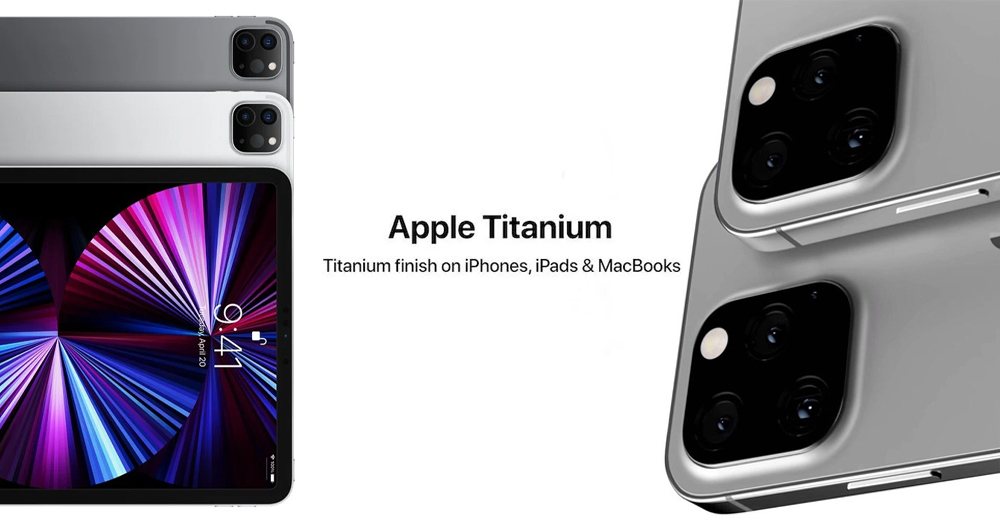 iPhone iPad รุ่นใหม่ในอนาคตจะใช้วัสดุเป็น Titanium ที่มีความแข็งแรงทน ...