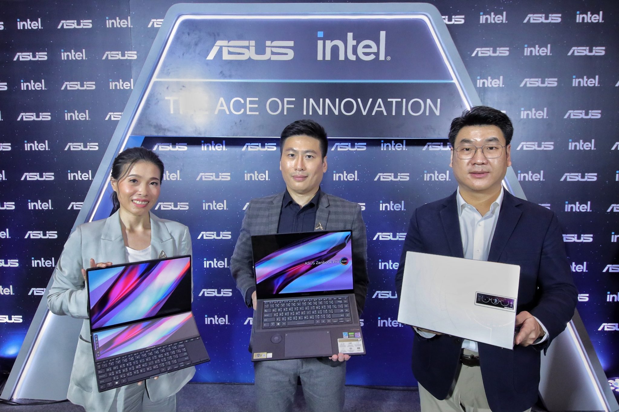 ASUS Zenbook 14X OLED Space Edition, และ Zenbook Pro 14 Duo OLED ...