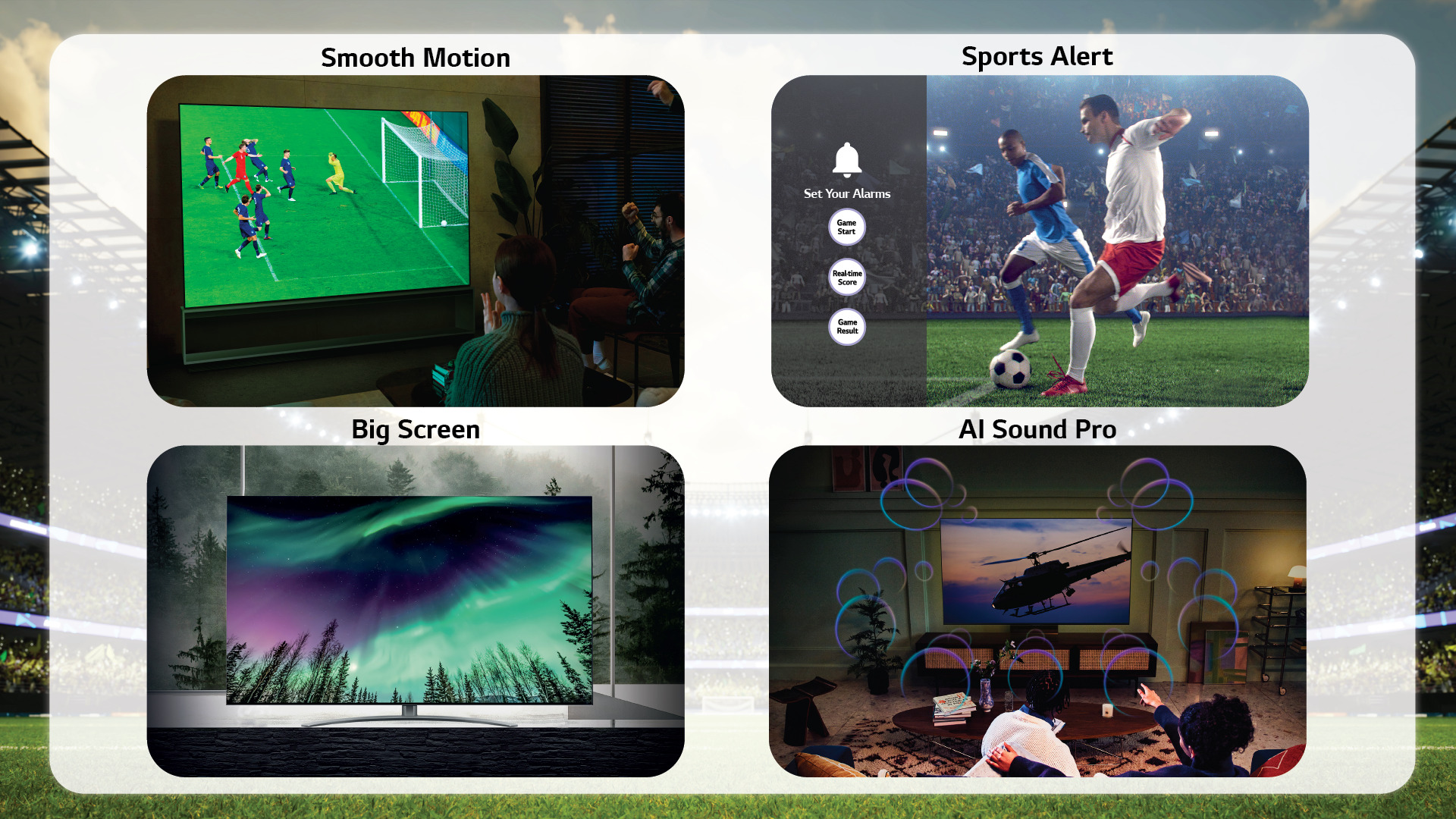 แอลจีส่งโปรแรงรับบอลโลก “LG Beyond Fun Match” จัดเต็มส่วนลดพิเศษ ของแถม ...