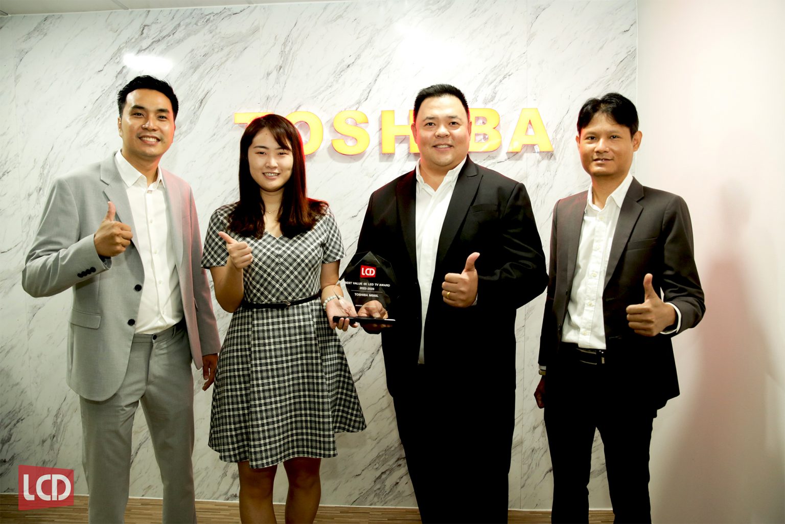 Toshiba M550L ได้รางวัล Best Value 4K LED TV Award 2022 - 2023 - LCDTVTHAILAND