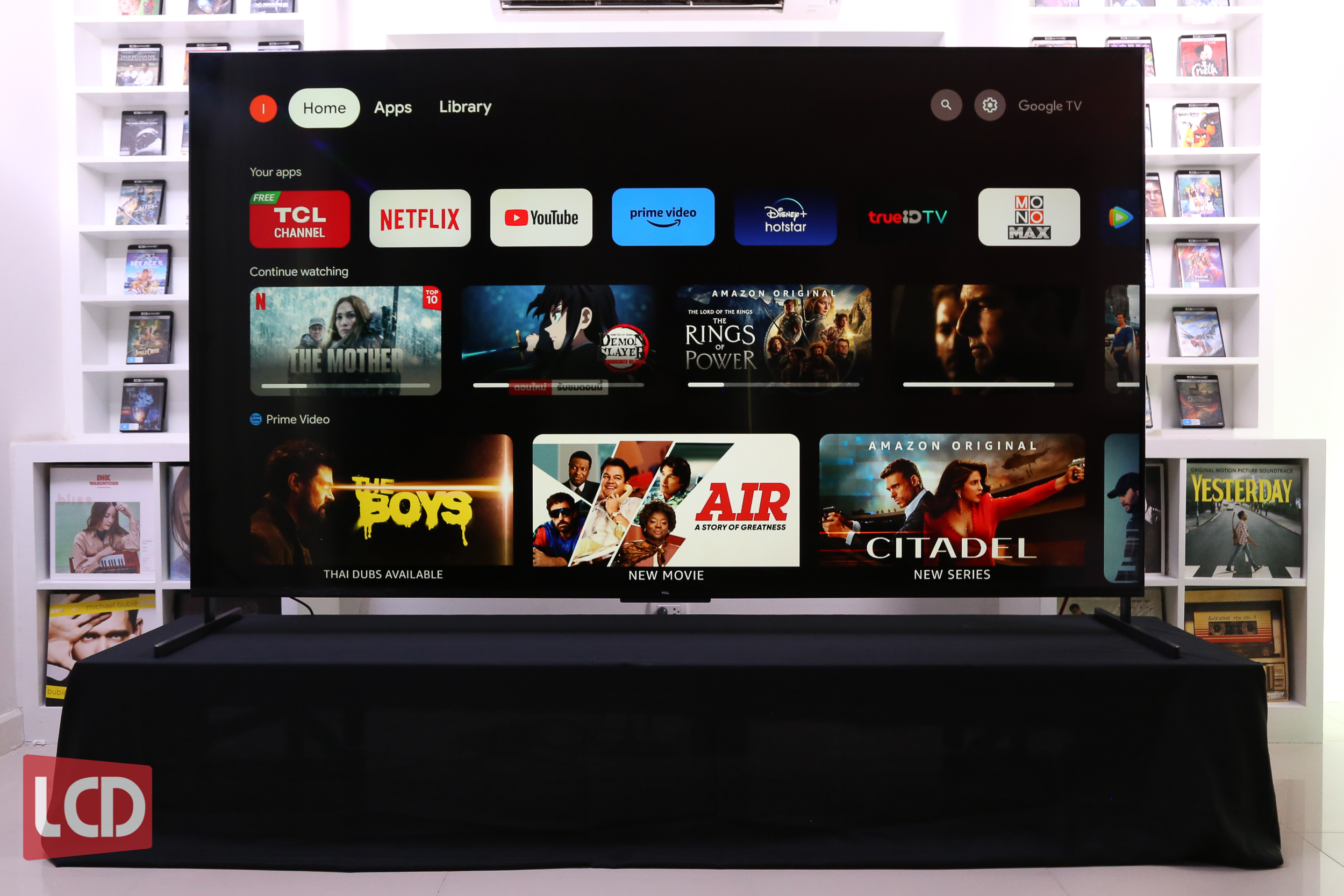 รีวิว TCL 98C735 ทีวี 4K QLED จอยักษ์ดุจโรงหนัง IMAX ราคาหวานเจี๊ยบ ...
